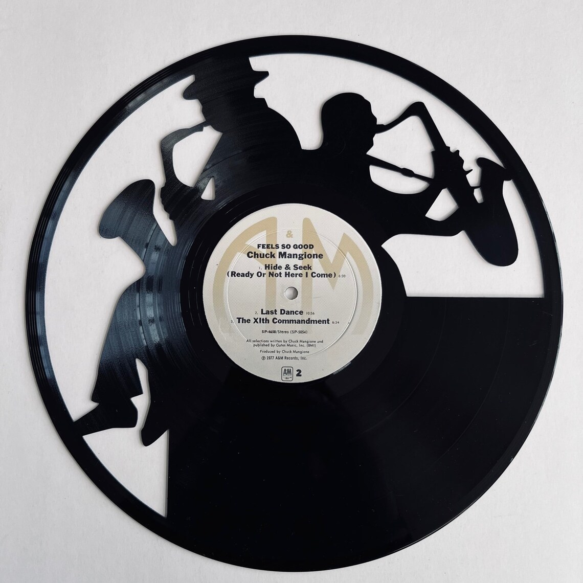 Sax Men Vinyl Record Art - Etsy