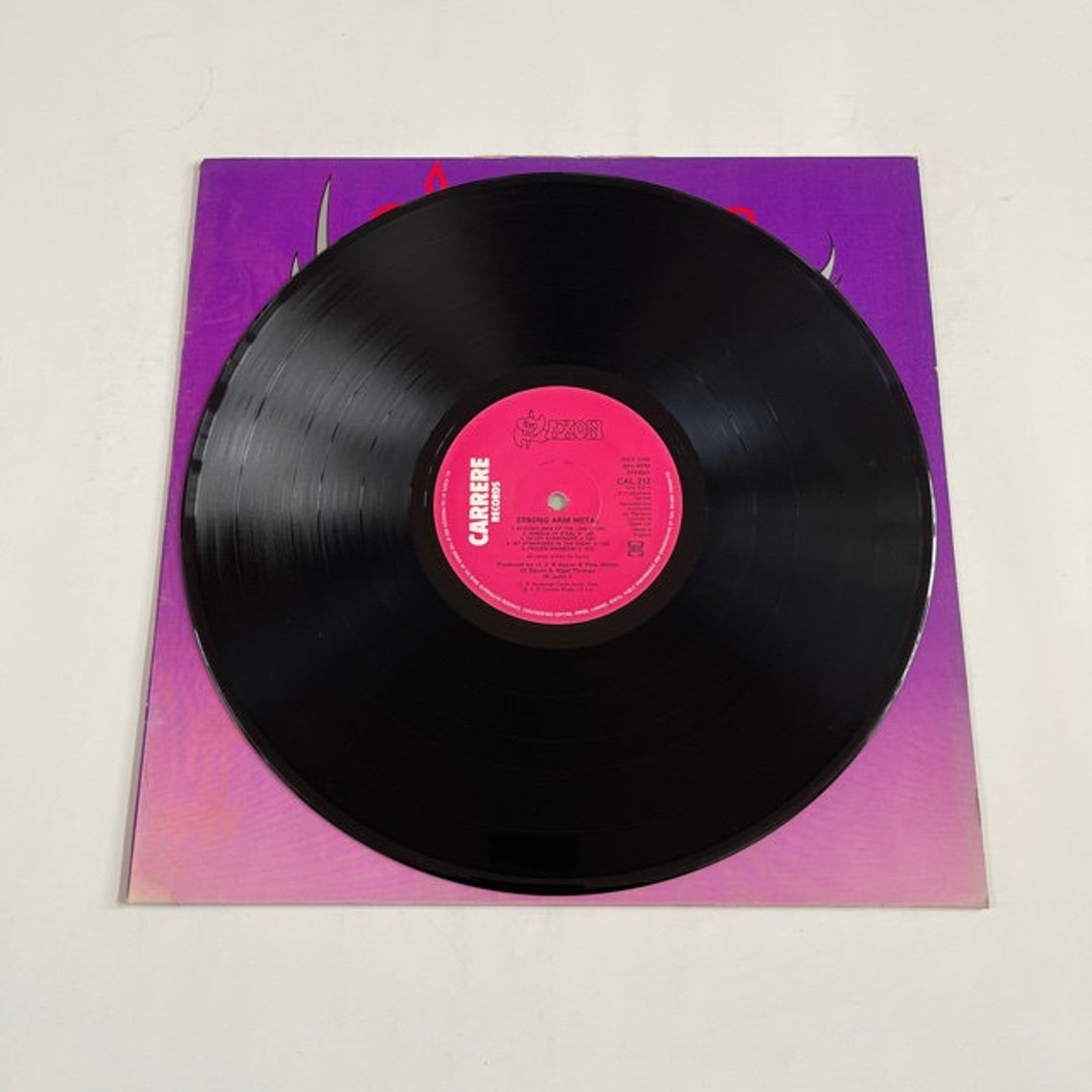 Saxon Strong Arm Metal 1984 - Etsy