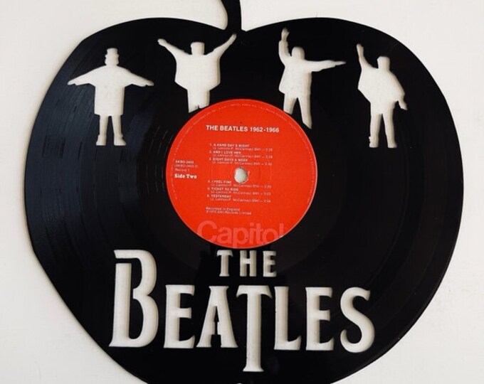 Beatles Vinyl Record Art | Etsy