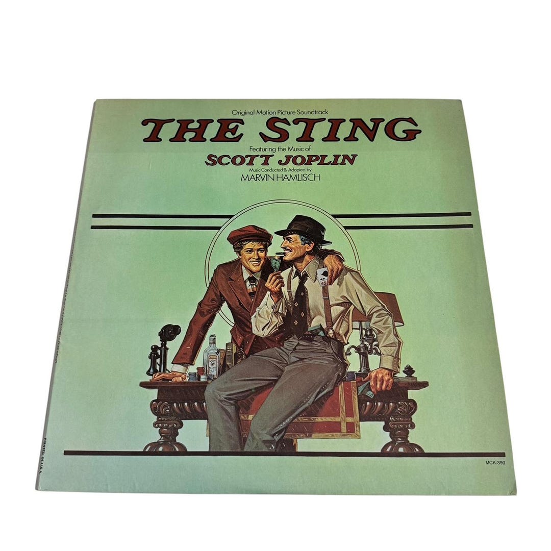 The Sting - Original Motion Picture Soundtrack (1973) - Etsy