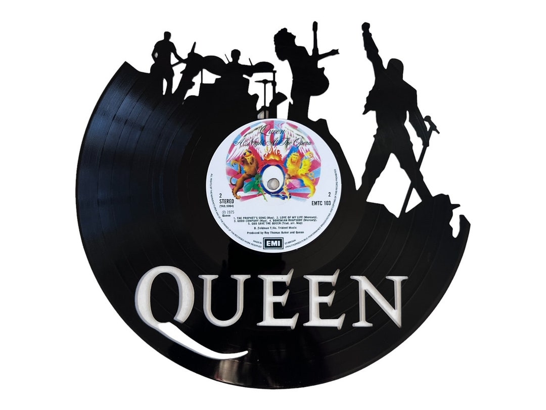 Queen Vinyl Record Art - Etsy