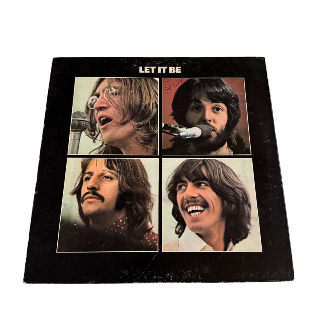 The Beatles - Let It Be (1970) 1970 Winchester First Pressing - Etsy