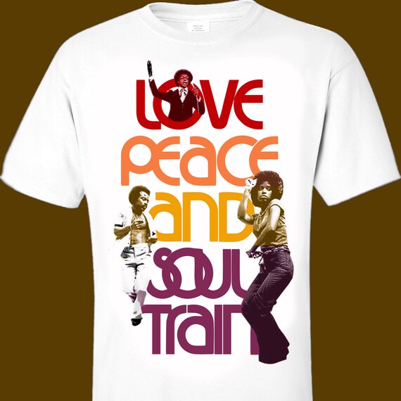 Soul Train T-shirt. 1970s Classic Soul Music TV Show. - Etsy