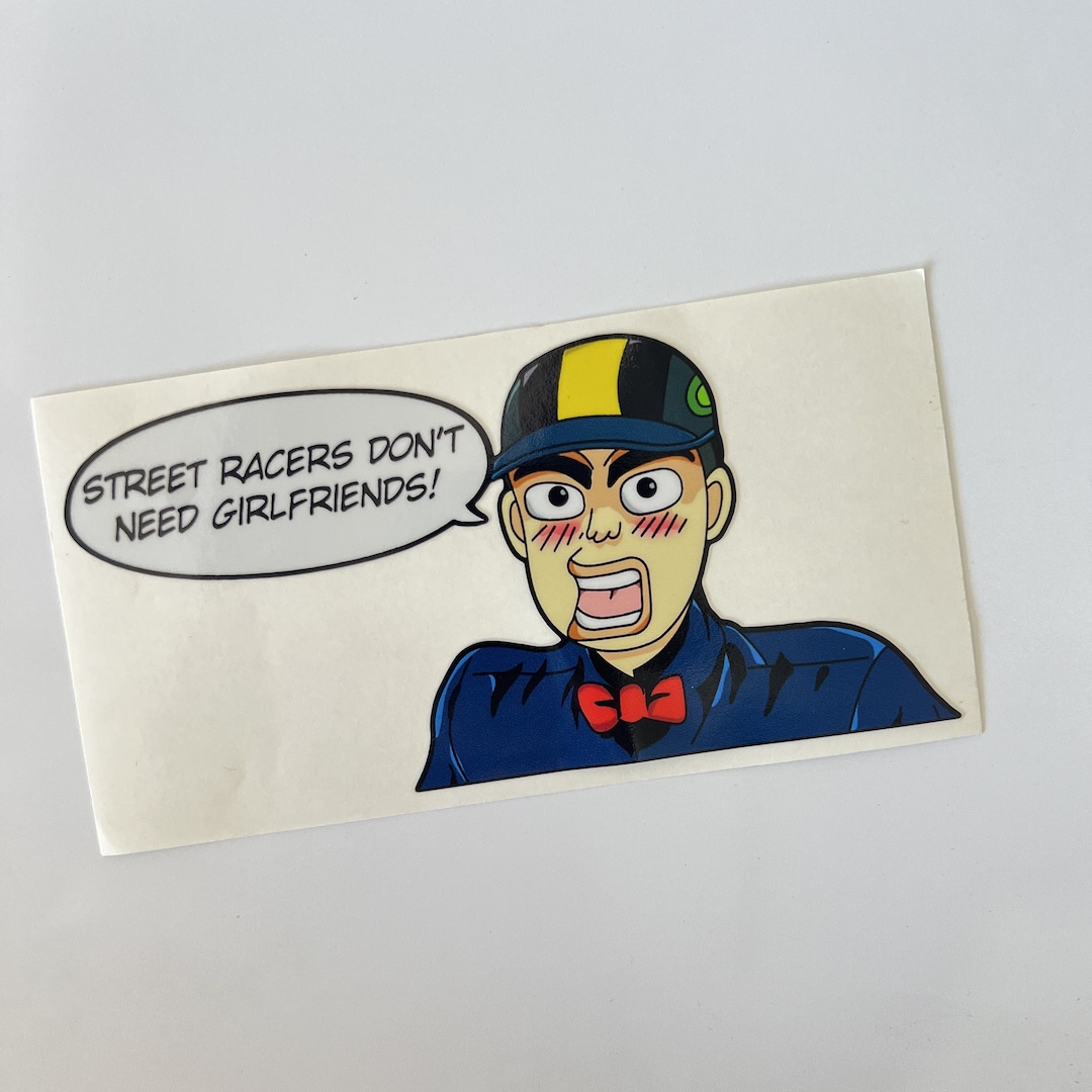 Initial D AE86 Takeuchi Itsuki Sticker Decal - Etsy UK