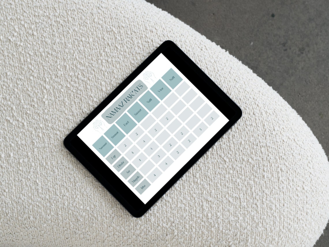 Namaz Rakat Count | Praying for Reverts | Gift for New Muslims | New ...