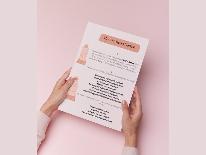 Illustrated Salah Step-by-step | Prayer Guide for Muslims | Reverts ...