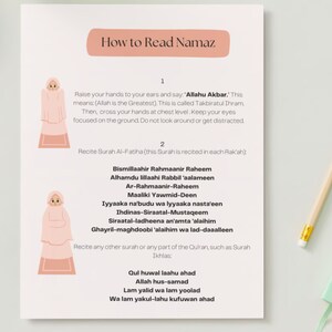 Illustrated Salah Step-by-step | Prayer Guide for Muslims | Reverts ...