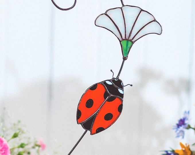 Ladybug Stained Glass Digital Pattern, Digital PDF File, Hobby License ...