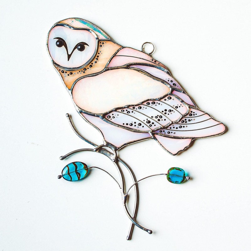 Owl Stained Glass Patterns - Etsy