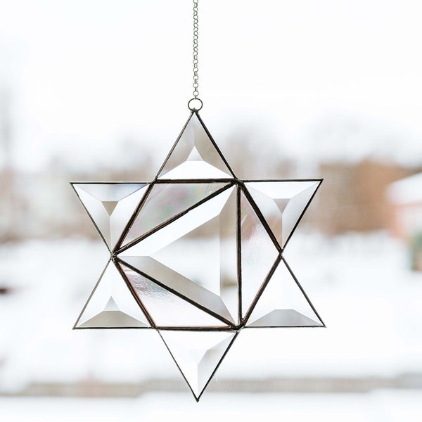 Star of David Glass - Etsy