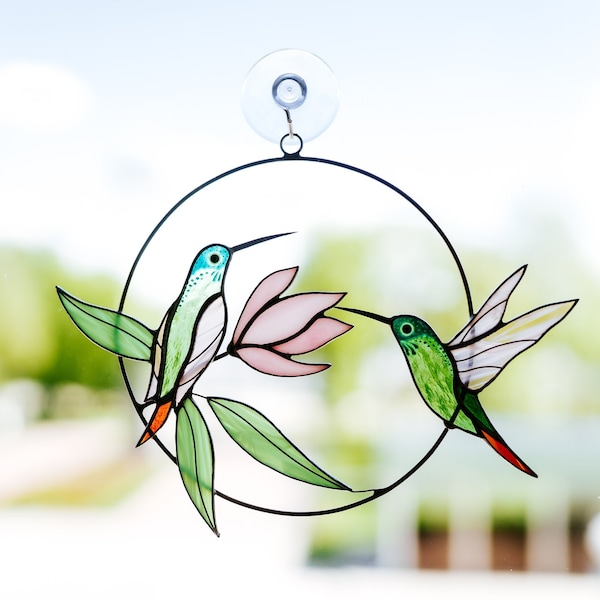 Glass Hummingbird - Etsy