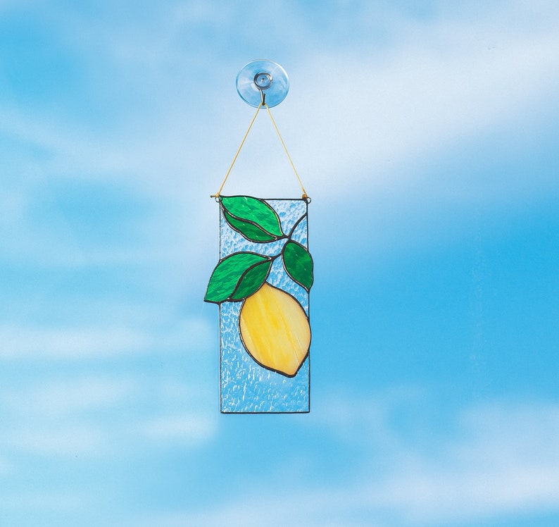 Stained Glass Panel Suncatcher Kitchen Decor Mothers Day Gift - Etsy
