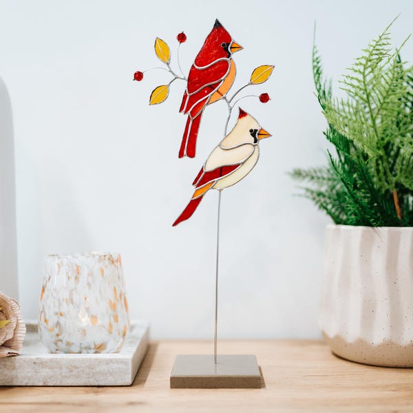 Cardinal Table Decor - Etsy