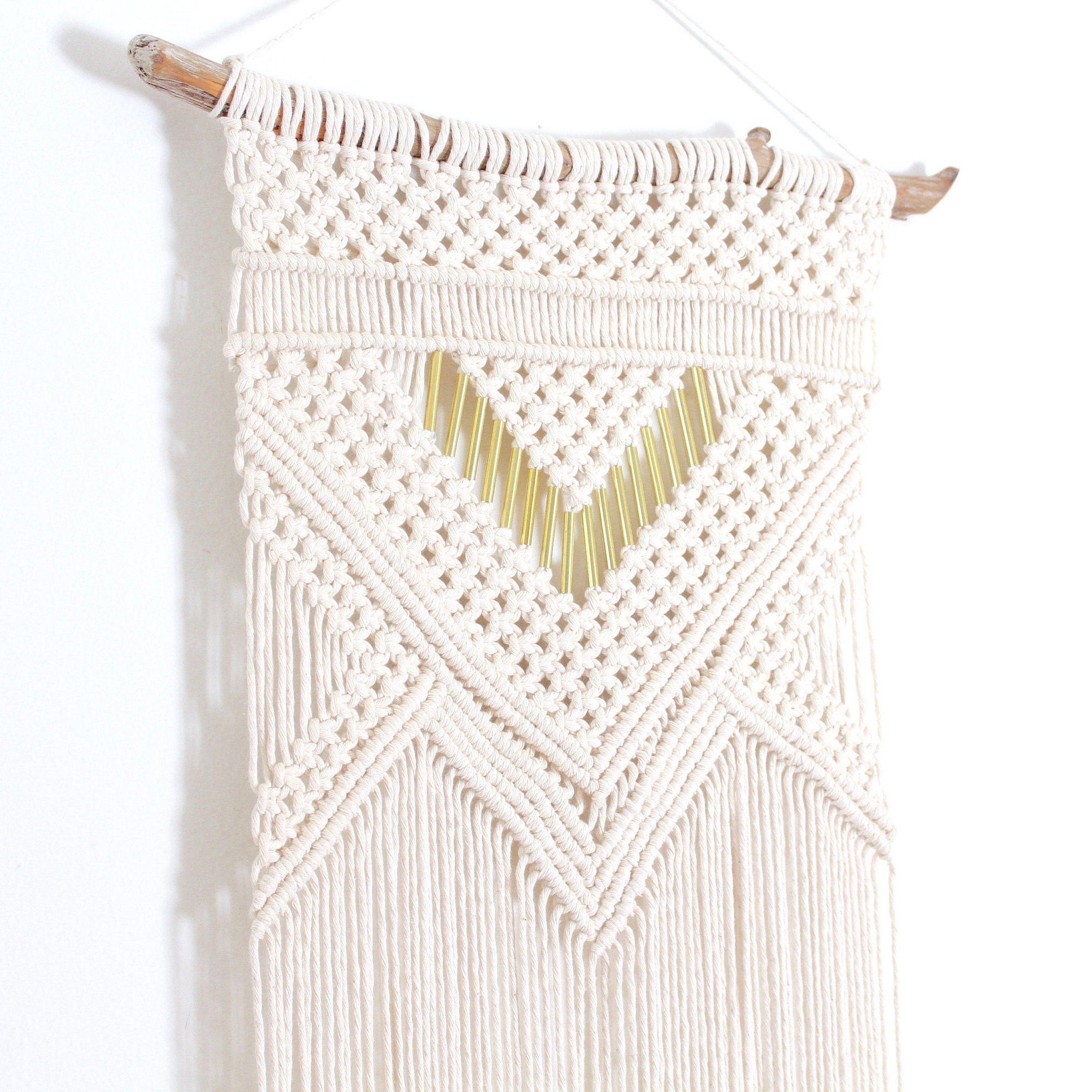 LONG Macrame Wall Hanging Modern Macrame Wall Art Macrame - Etsy