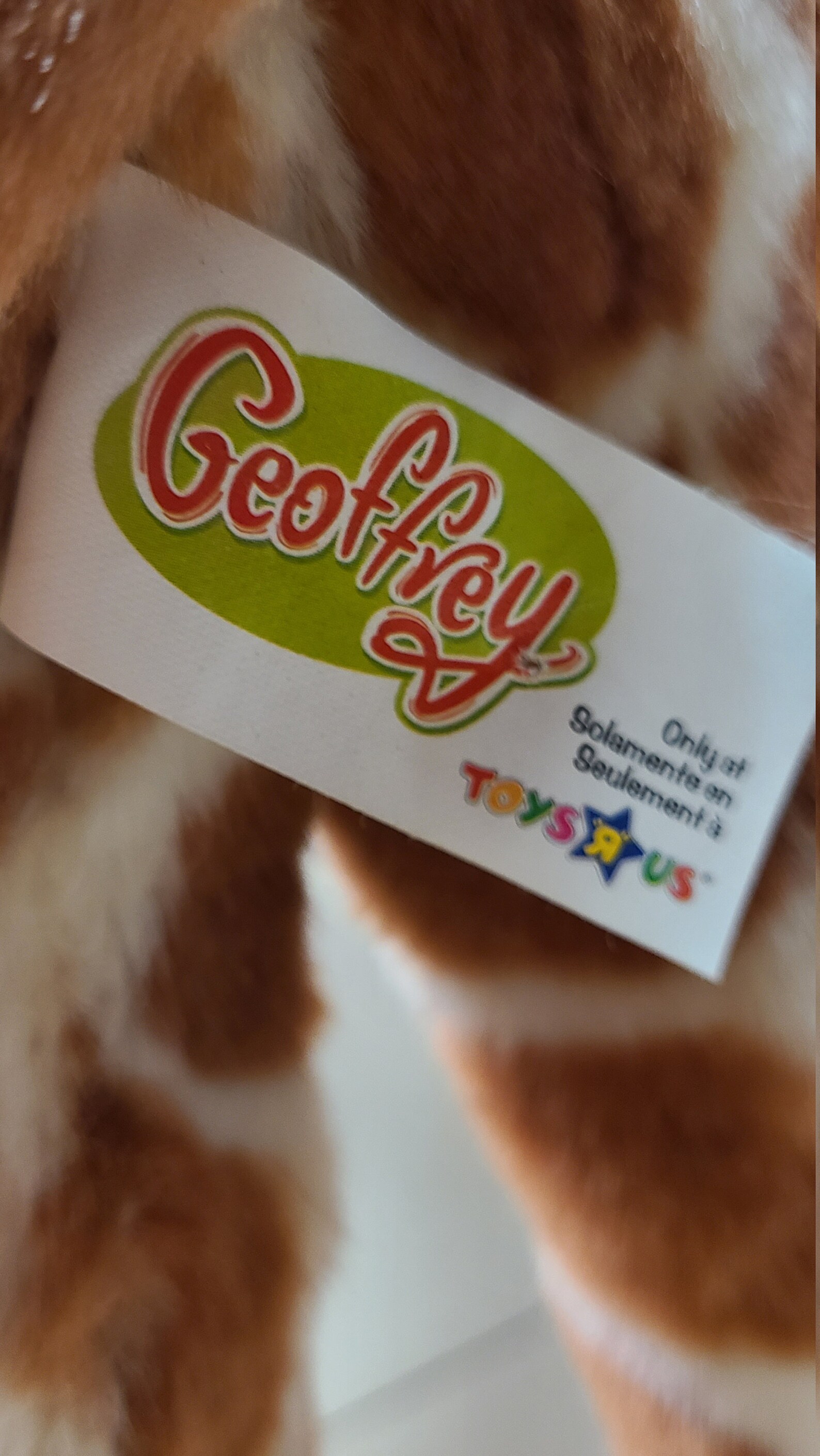 16 Inch Plush Geoffrey the Giraffe Made by Toys R Us Good - Etsy