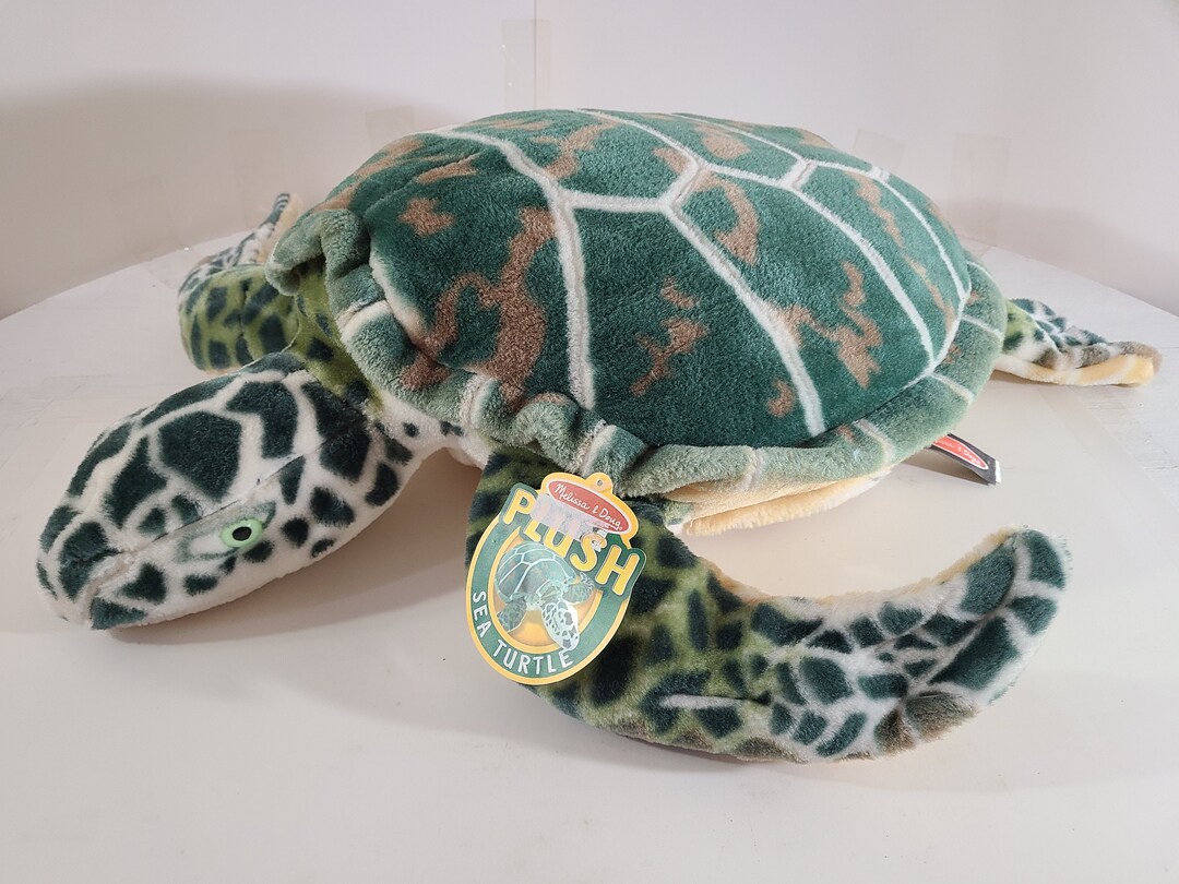 28 Inch Plush Sea Turtle Doll Made by Melissa & Doug Good - Etsy