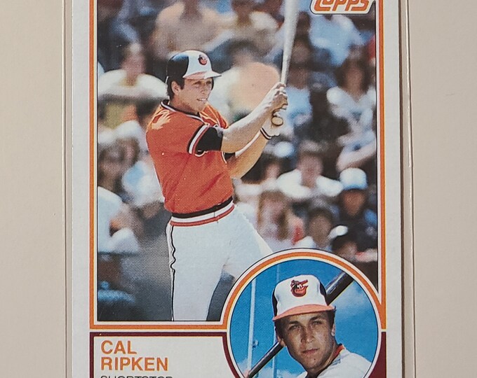 1983 Topps Cal Ripken Baseball Card - Etsy