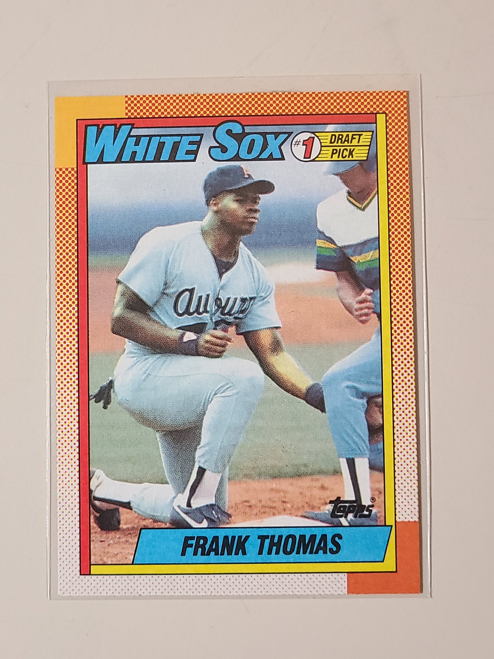 1990 Topps Frank Thomas RC Rookie Baseball Card | Etsy