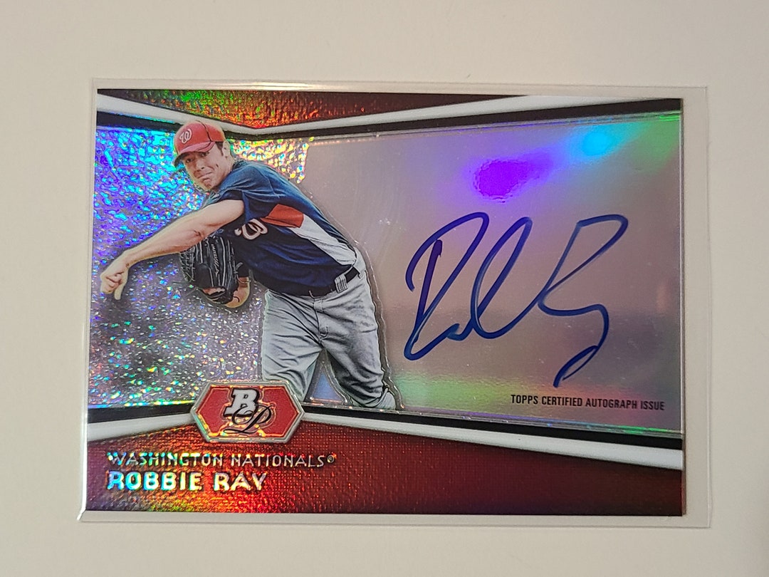 Robbie Ray 2012 Bowman Platinum RC AUTO Rookie Autograph - Etsy