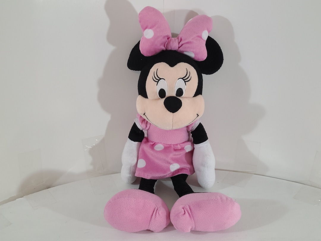 18 Inch Plush Stuffed Minnie Mouse Doll, Made by Disney, Good Condition ...