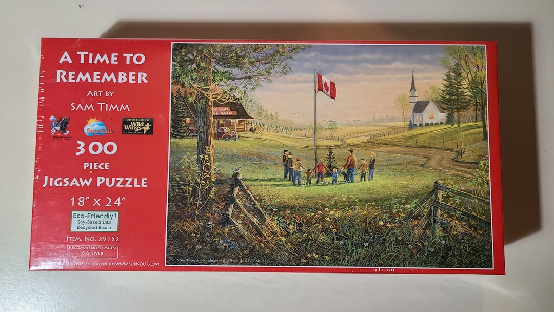 300 Piece Puzzle: A Time to Remember by Sam Timm, Brand New & Sealed - Etsy