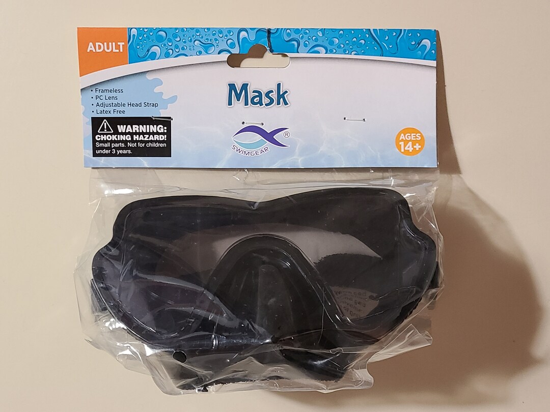 Adult Swim Mask for Ages 14+, Brand New & Sealed - Etsy