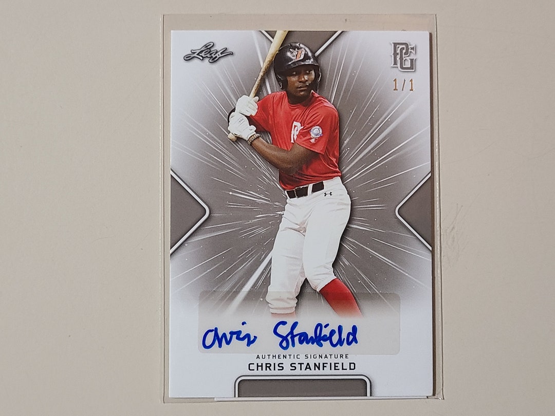 2021 Leaf Perfect Game National Showcase Blank Back Silver Chris ...