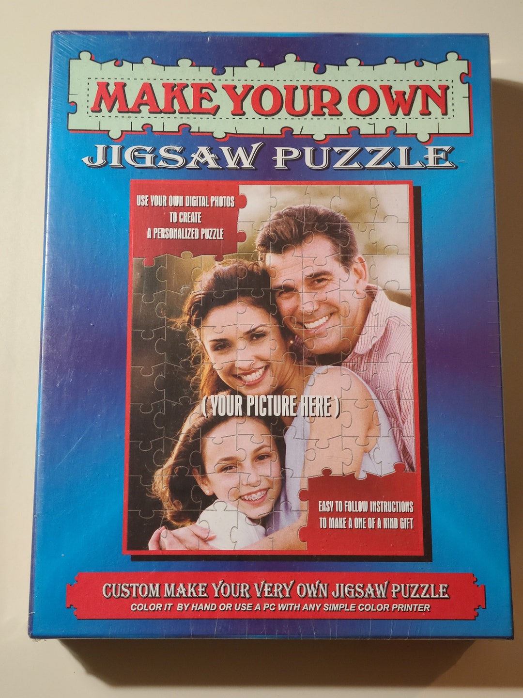 88-piece-puzzle-make-your-own-jigsaw-puzzle-brand-new-etsy