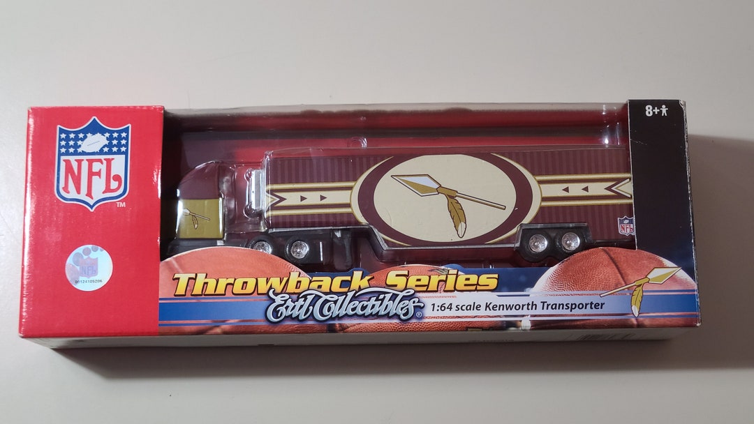 Washington Football Team Commanders Vintage Throwback 1:64 Scale ...