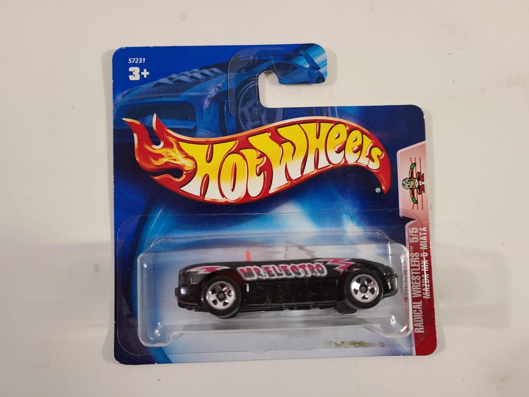 Mazda MX-5 Miata 2003 Radical Wrestlers Hot Wheels Car brand New ...