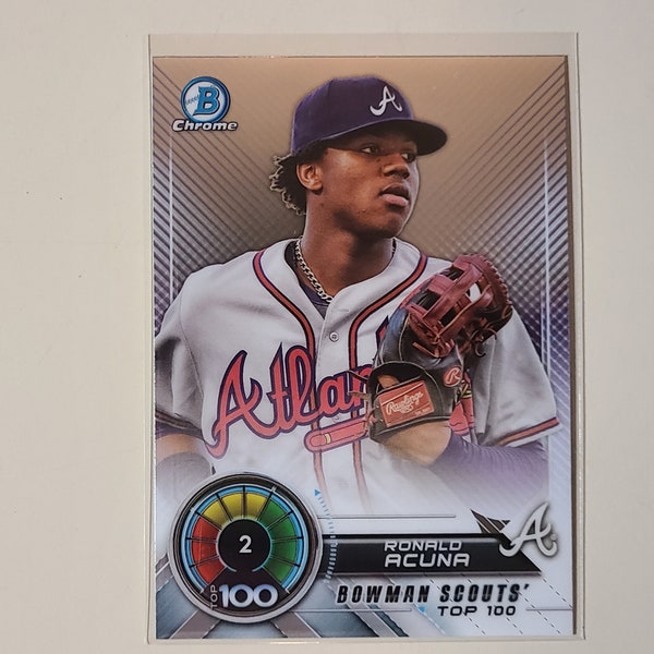 Acuna Baseball Cards - Etsy