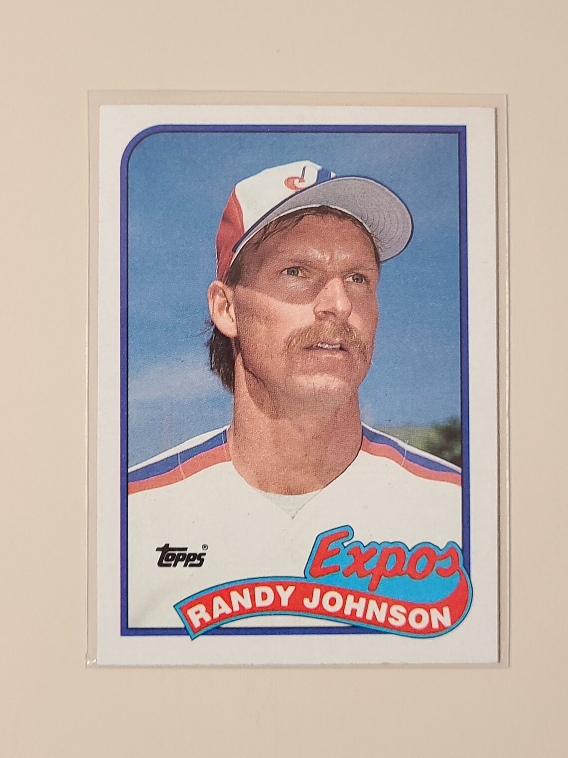 1989 Topps Randy Johnson RC Rookie Baseball Card - Etsy