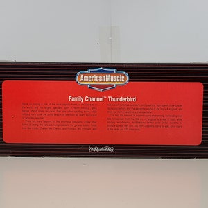 1996 NASCAR #16 Ted Musgrave the Family Channel Thunderbird (1:18 Scale ...