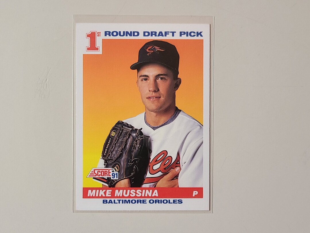 1991 Score Mike Mussina RC Rookie Baseball Card - Etsy