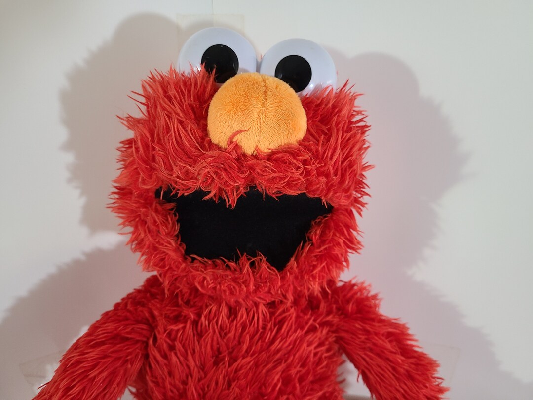 Play All Day Elmo Talking Doll, Works Great and in Good Condition - Etsy