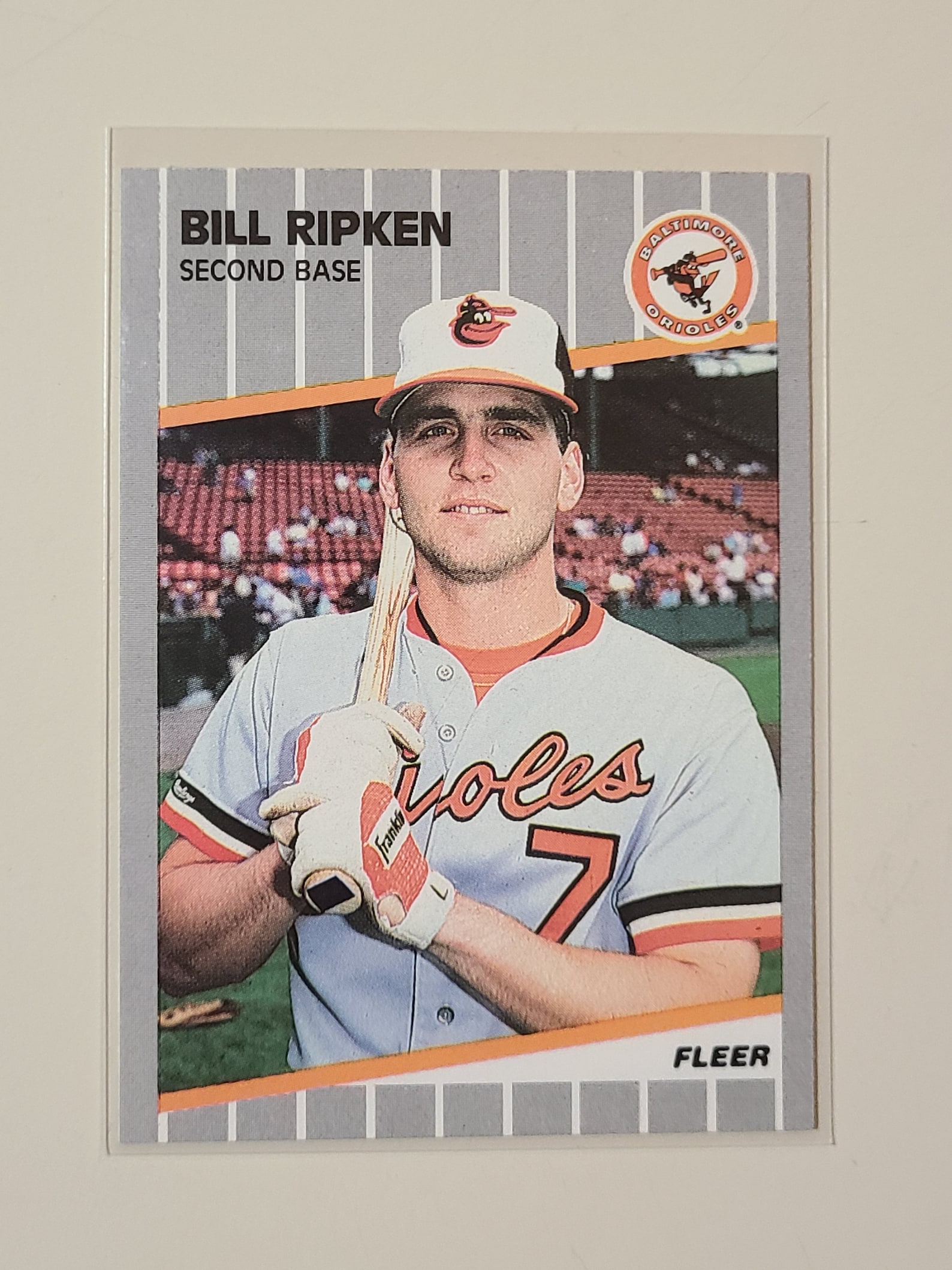 1989 Fleer Bill Billy Ripken Error Black Box Baseball Card - Etsy