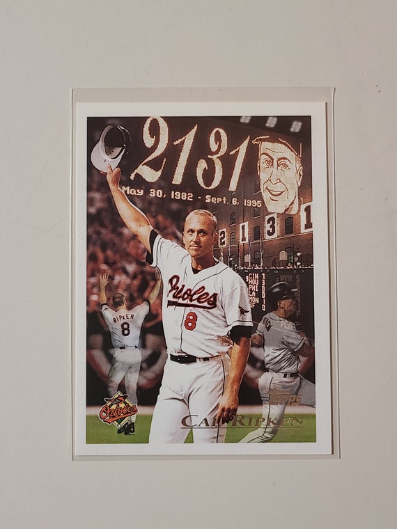 1996 Topps Cal Ripken 2131 Baseball Card | Etsy