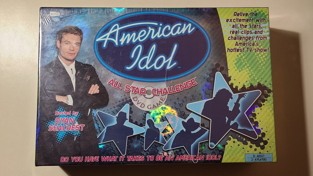 American Idol DVD Board Game, by Screen Life, Brand New and Sealed - Etsy