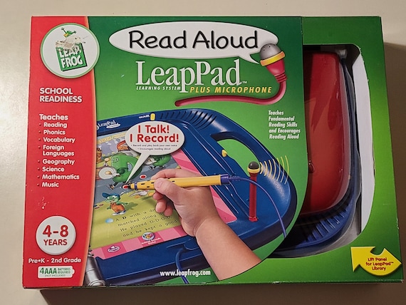 Leap Pad Read Aloud Plus Microphone Leap Frog Learning System - Etsy
