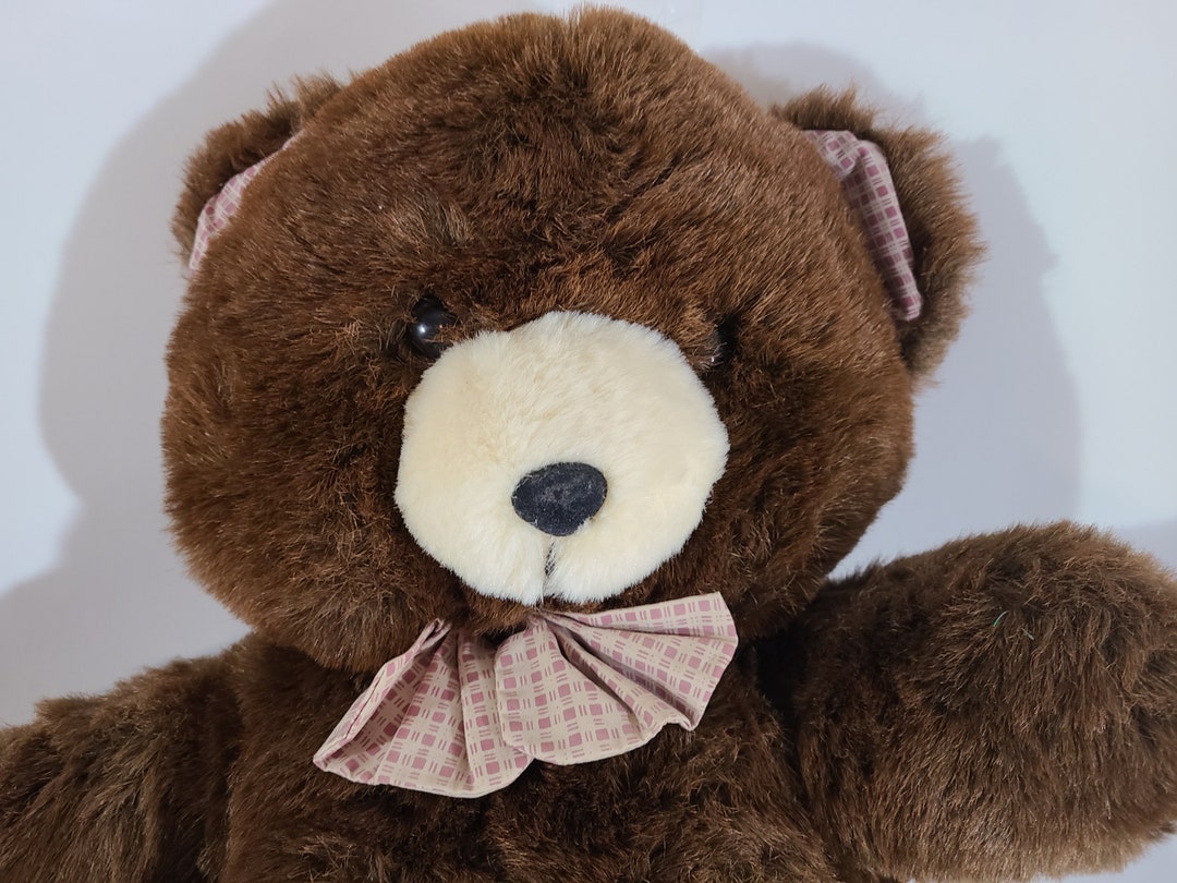 24 Inch Plush Old Fashion Teddy Bear Doll, Good Condition - Etsy