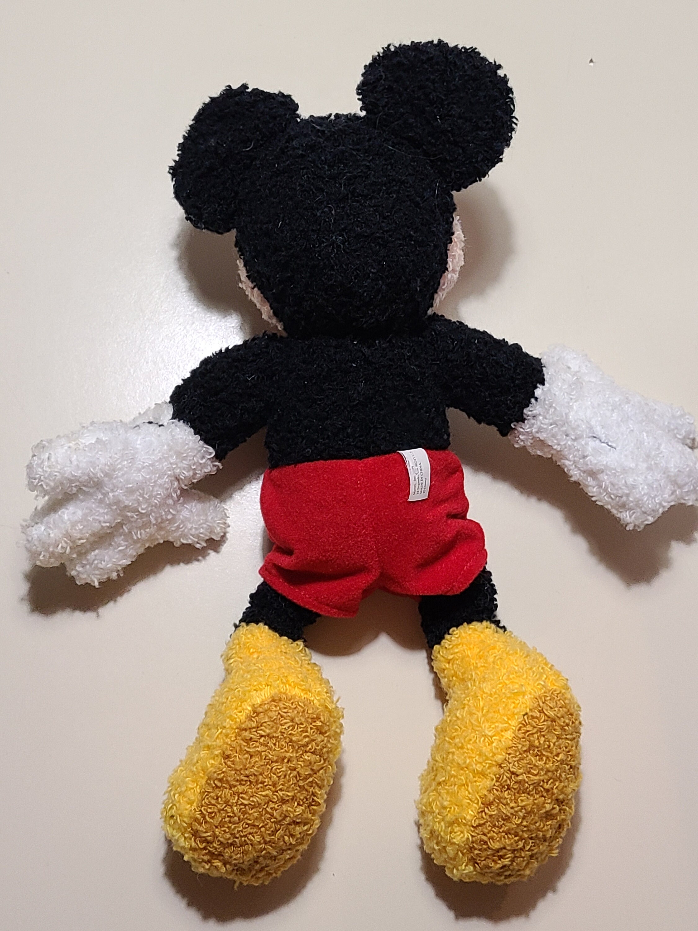 12 Inch Plush Stuffed Mickey Mouse Doll, With Jointed Arms, Good ...