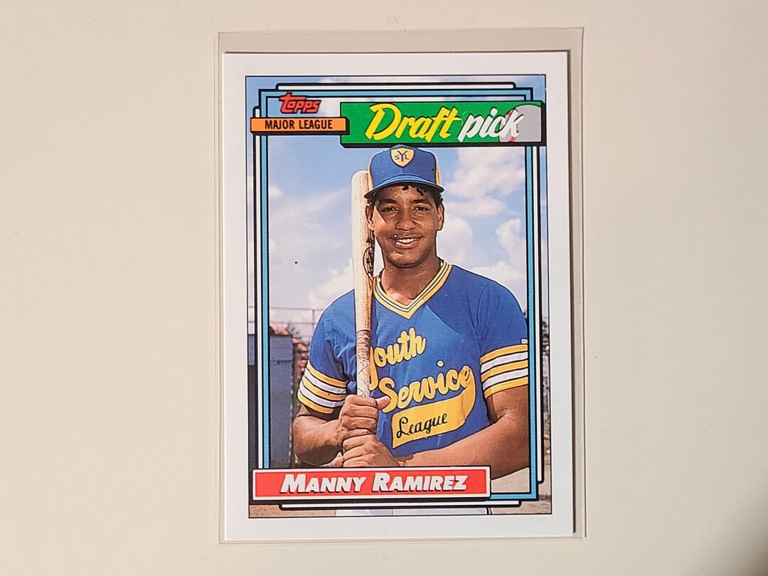1992 Topps Manny Ramirez RC Rookie Baseball Card - Etsy