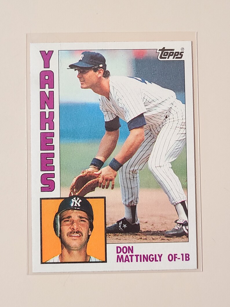 1984 Topps Don Mattingly RC Rookie Baseball Card - Etsy
