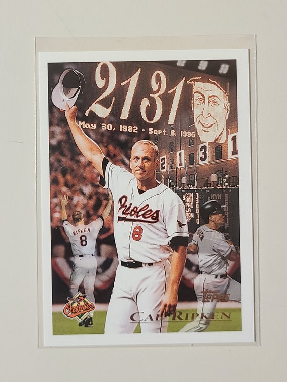 1996 Topps Cal Ripken 2131 Baseball Card - Etsy UK