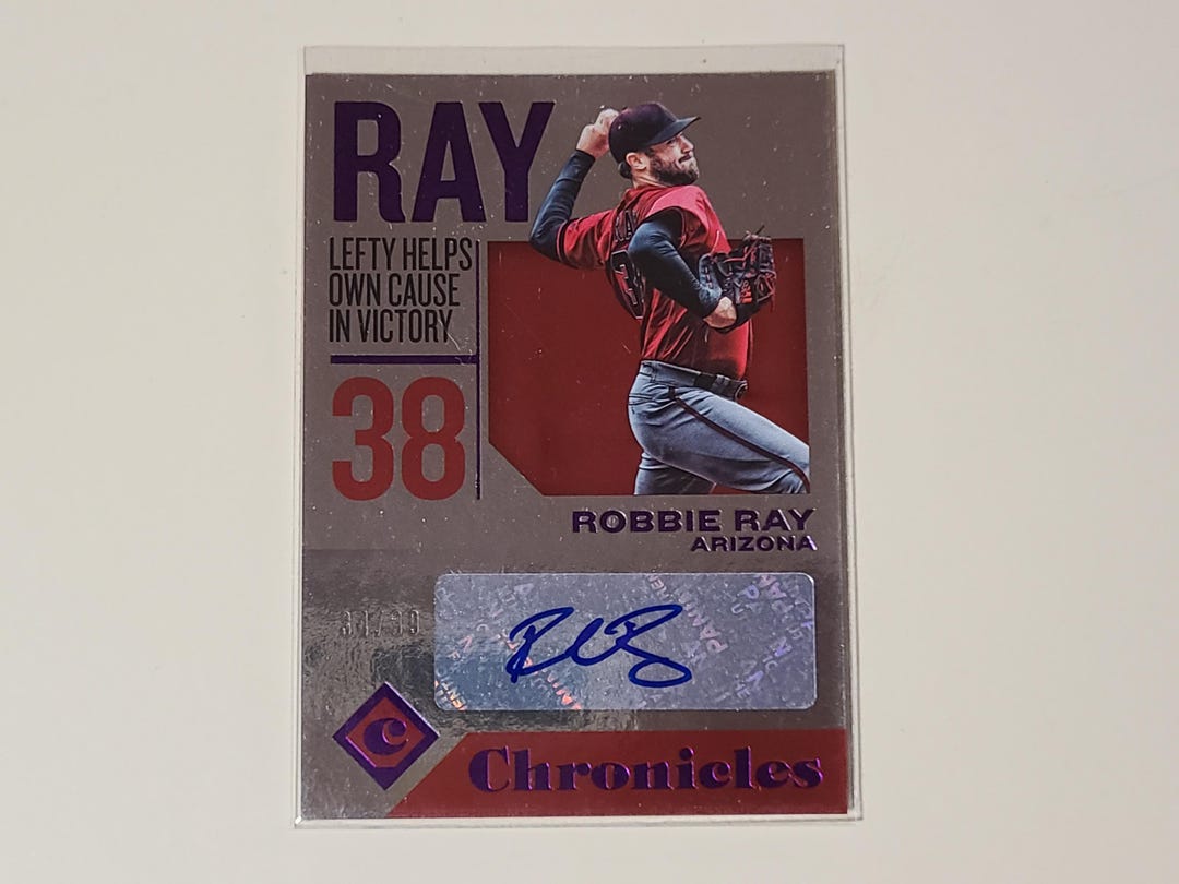 2018 Chronicles Robbie Ray AUTO Autograph Baseball Card Serial Numbered ...