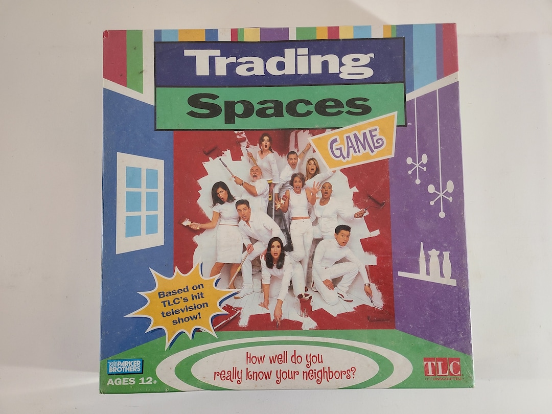 Trading Spaces Board Game by Parker Brothers Brand New & Sealed From ...