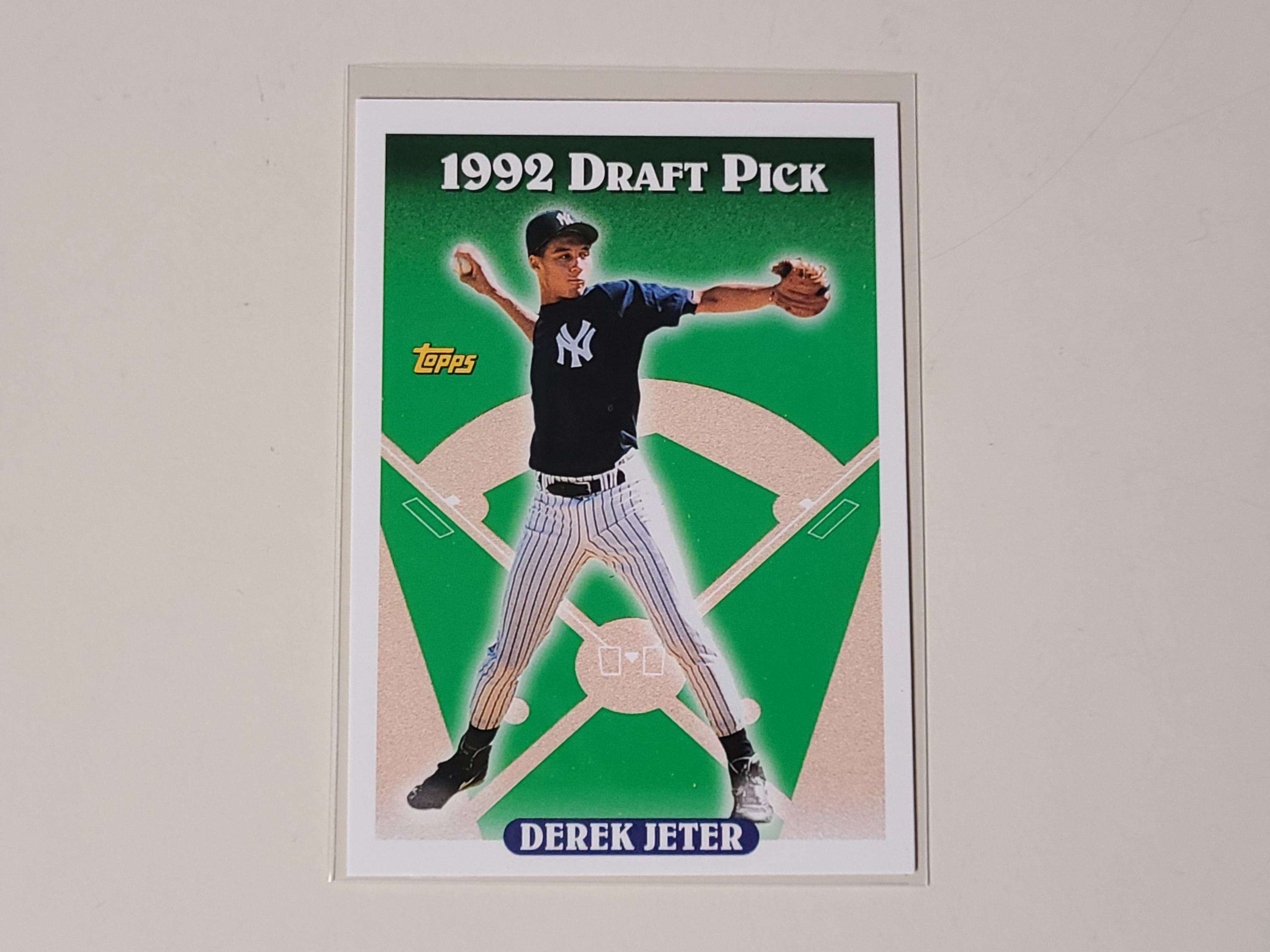 1993 Topps Derek Jeter RC Rookie Baseball Card - Etsy