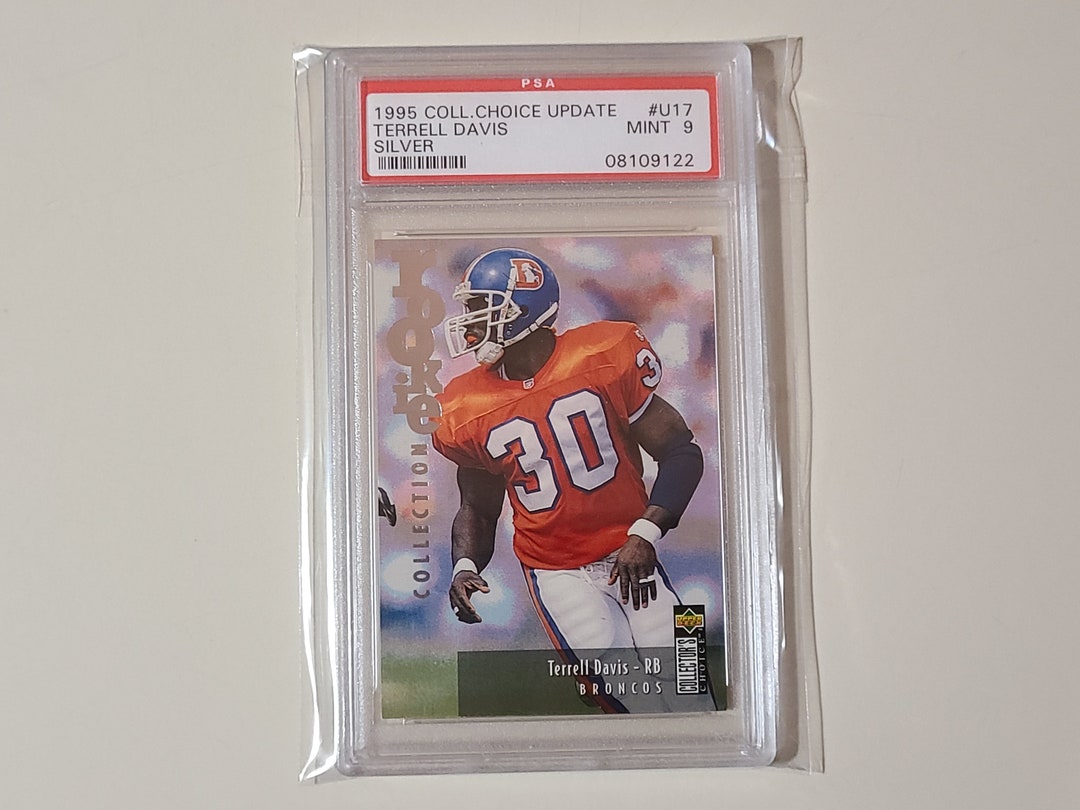 Terrell Davis 1995 Collector's Choice Update Silver RC Rookie Football ...