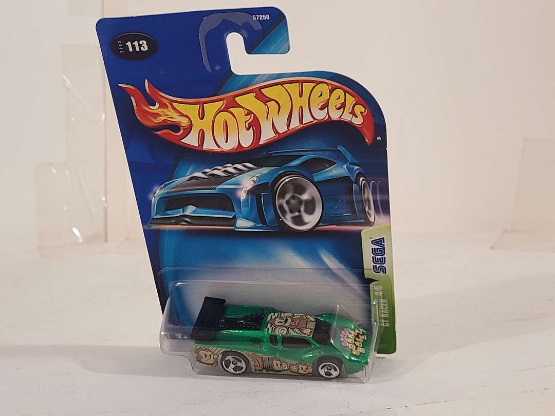 GT Racer 2003 Sega Hot Wheels Car (brand New & Sealed) Cardboard Not ...