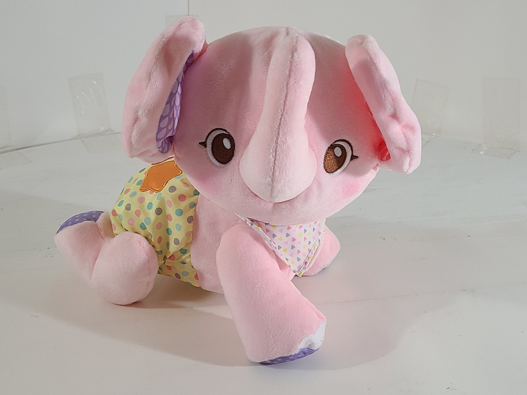 12 Inch Plush Talking Crawling Elephant Doll Made by Vtech - Etsy